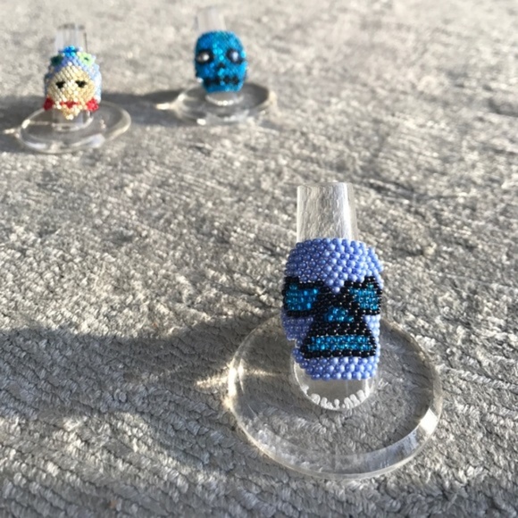 Costume Baldor | Jewelry | Luche Libre Fighter Masked Beaded Mexican ...